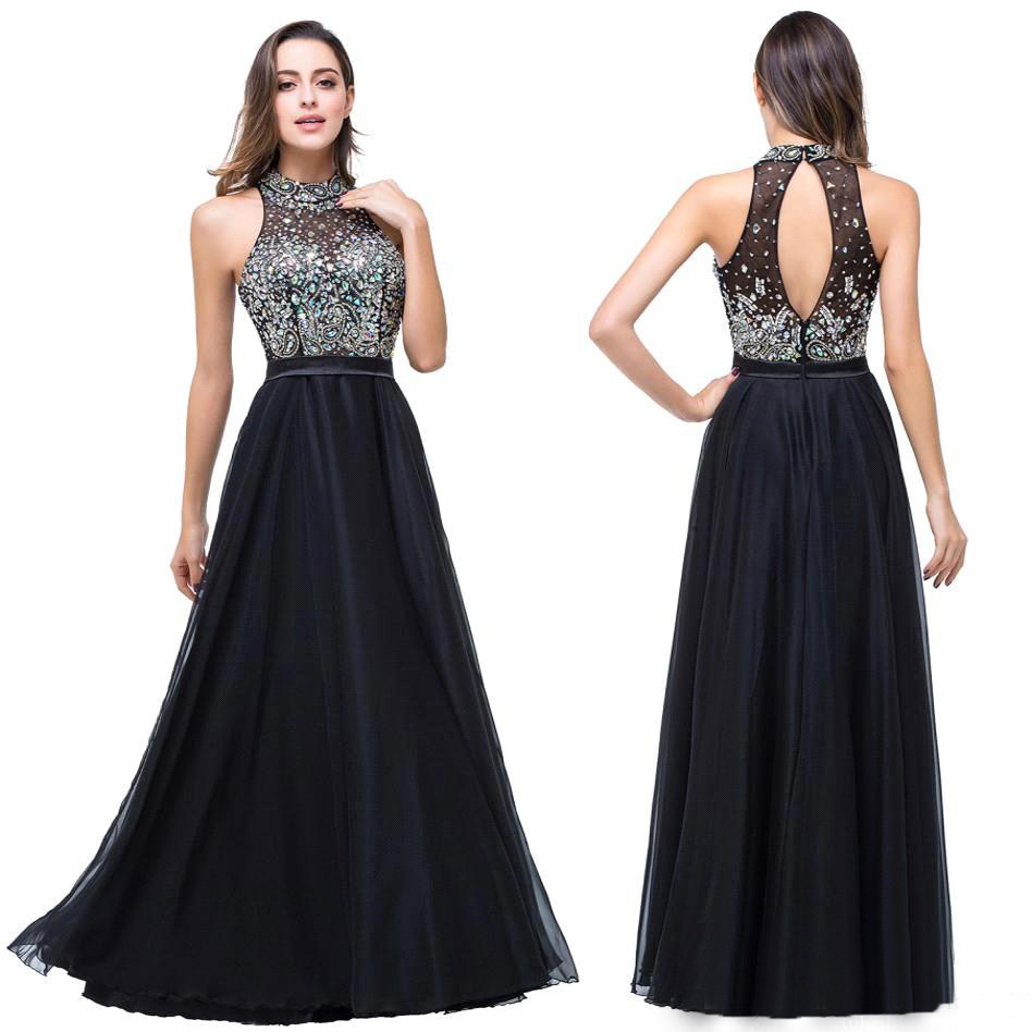 Prom Dress,bridesmaid Dresses,a-line Prom Dress,beaded Formal Dresses ...