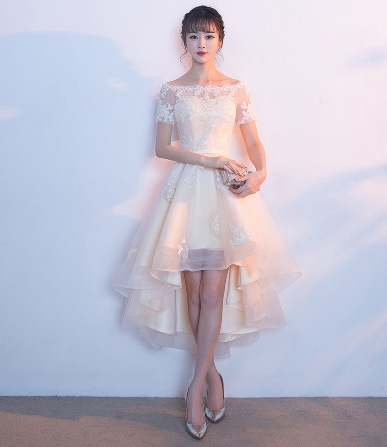 Prom Dress,bridesmaid Dresses,a-line Prom Dress,beaded Formal Dresses ...