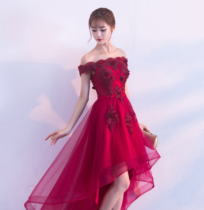 Prom Dress,bridesmaid Dresses,a-line Prom Dress,beaded Formal Dresses ...